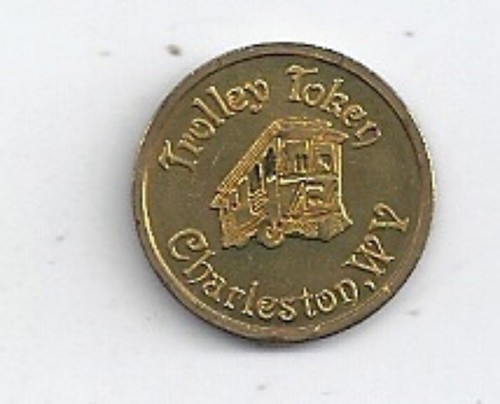 Trolley Token-Charleston, West Virginia Transit Token WV 100 D | eBay UK