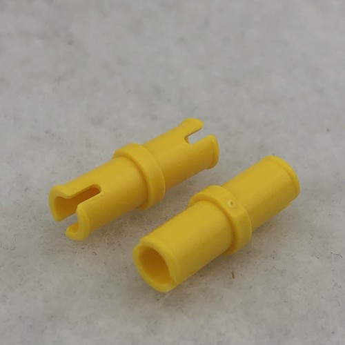 LEGO 3673 Yellow Technic, Pin without Friction Ridges (x2) | eBay