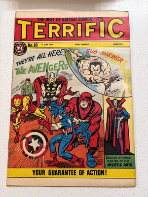 It's Terrific #10 Comic Magazine UK 1967 Marvel British Rare | eBay UK