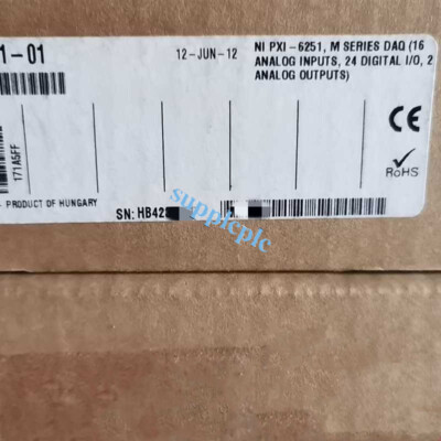 NI PXI-6251 Multifunction DAQ I/O Module Fast shipping#DHL or FedEx | eBay