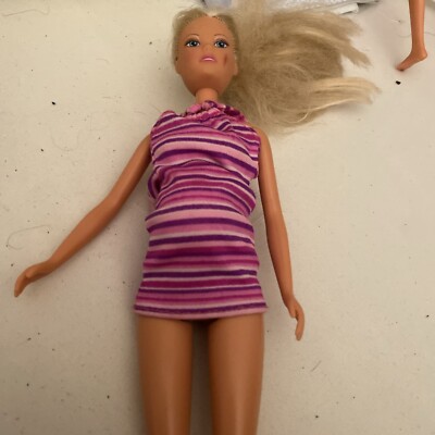 Barbie, Simba Toys, Blond, Weiß, 30 Cm, Neuwertig, Schwanger, Kleid ...