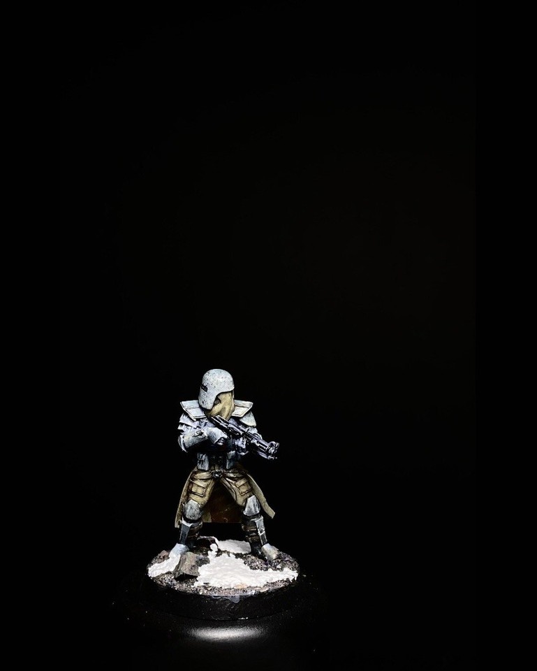 Star Wars Snowtrooper Legion Scale Miniatures || Handpainted | eBay