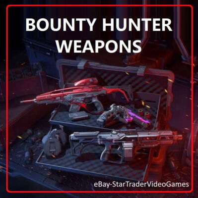 STAR CITIZEN - BOUNTY HUNTER WEAPONS SET [ CODA PISTOL FS-9 LMG S71 ...