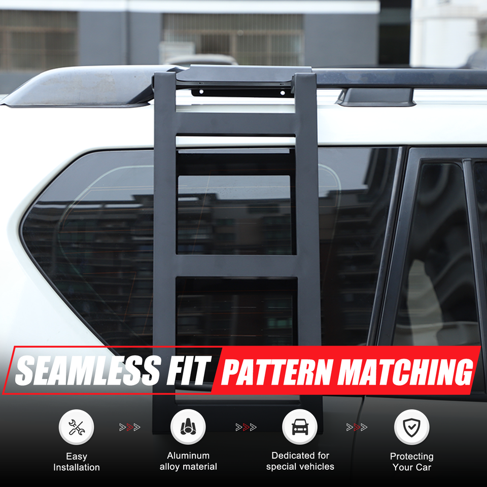 Ladder FOR 2008-2022 Toyota Land Cruiser Prado Luggage basket Side ...
