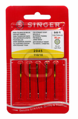 Stretch Nadel Stärke 110 5er Pack SINGER | eBay.de