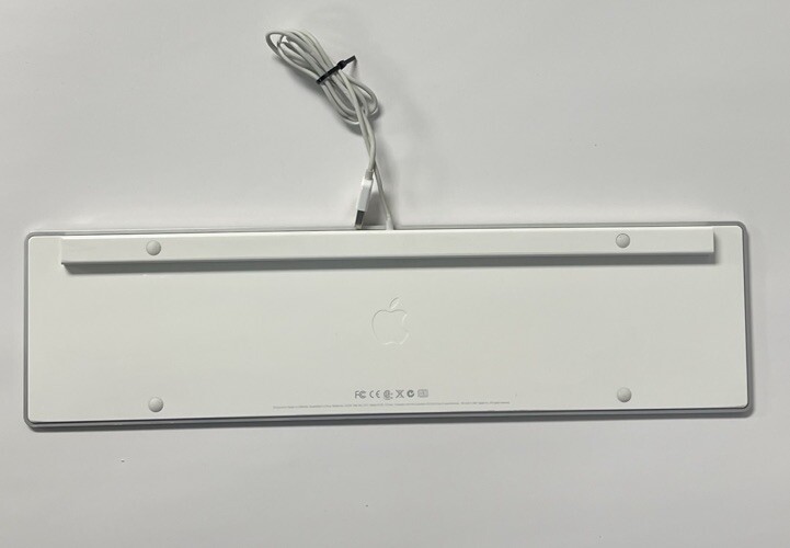 Apple White Aluminum USB Wired Keyboard & Mighty Mouse iMAC G4 G5 ...