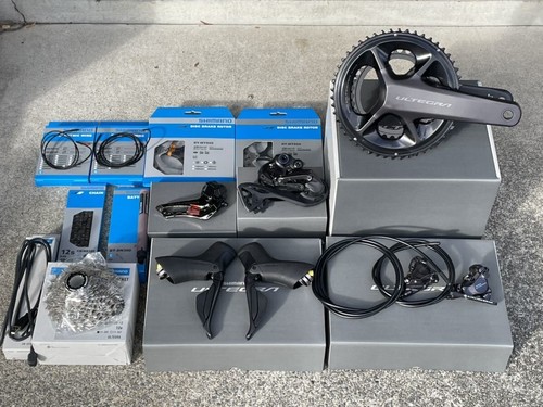 Shimano Ultegra Di2 2×12S R8170 Group Set Crank 175mm 50-34 New Unused ...