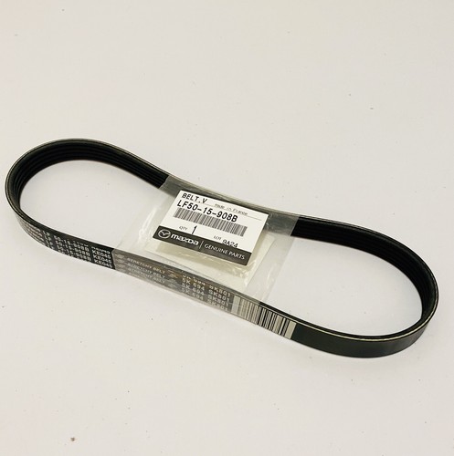 New Genuine for Mazda 3 5 04-10 AC Air Compressor Drive Belt LF50-15 ...