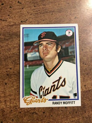 1978 Topps #284 Randy Moffitt, Giants ex-nm | eBay