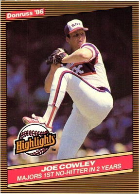 JOE COWLEY 1986 Donruss #44 READ FOR $1 PROMO RULE B18R1S7P24 | eBay