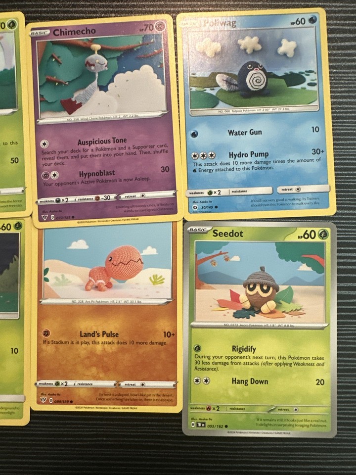 Pokémon TCG - Asako Ito Collection - Knitted Yarn Art Lot | eBay