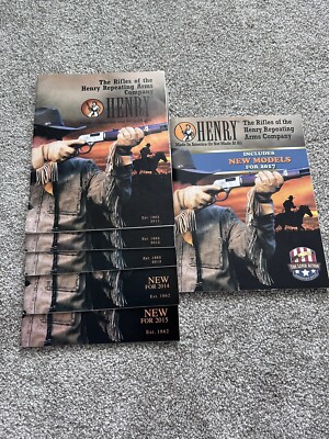 Henry Gun Catalog The Rifles Of Henry Repeating Arms Company Lot | eBay