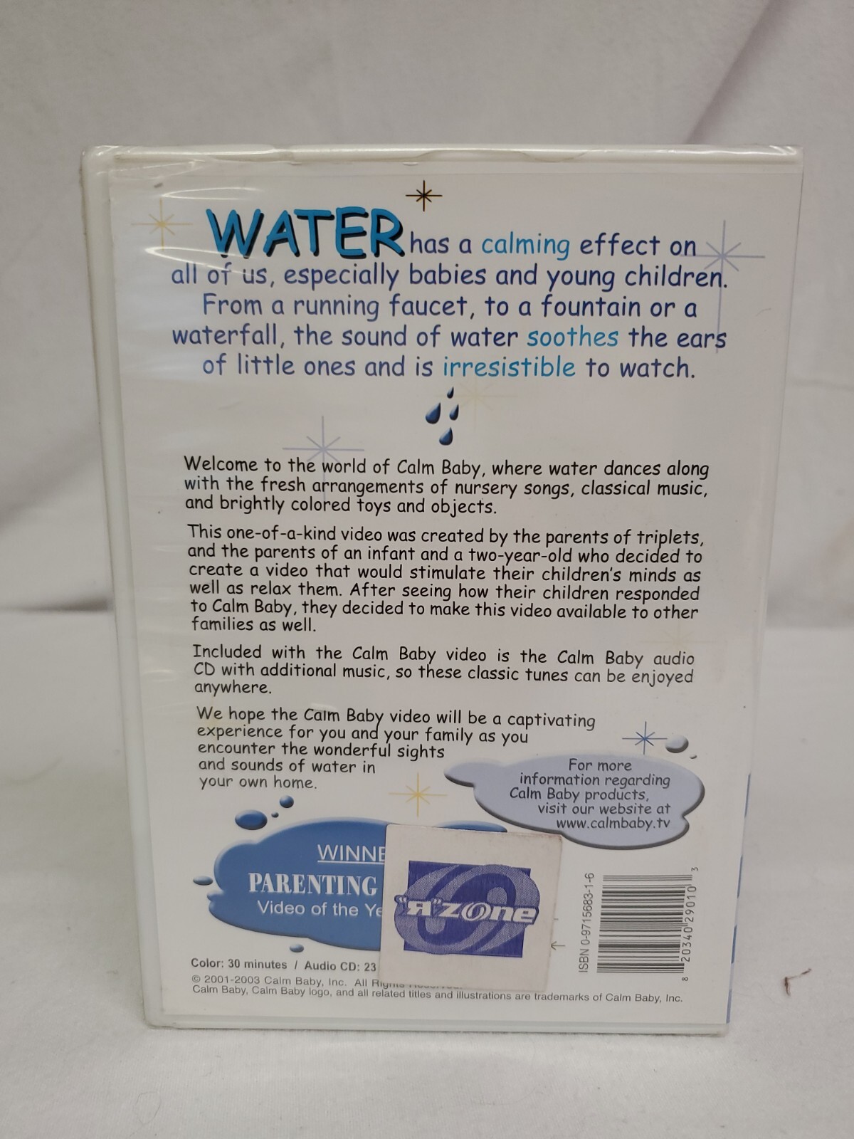 Calm Baby (DVD, 2003) for sale online | eBay