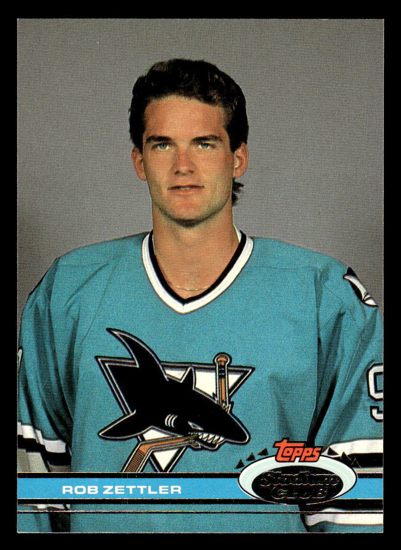Rob Zettler 1991 Stadium Club #194 San Jose Sharks | eBay