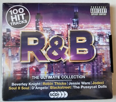 R&B 100 Hit Tracks The Ultimate Collection CD (5 Discs) New Sealed ...
