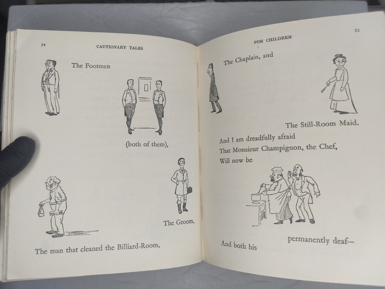 Cautionary Tales for Children (Duckworth, c. 1918) by Hilaire Belloc ...