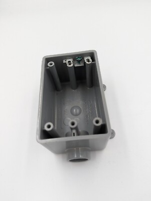 Carlon3 E980DFN FS box 18cu.in. vol. Damp Wet Location PVC Box | eBay