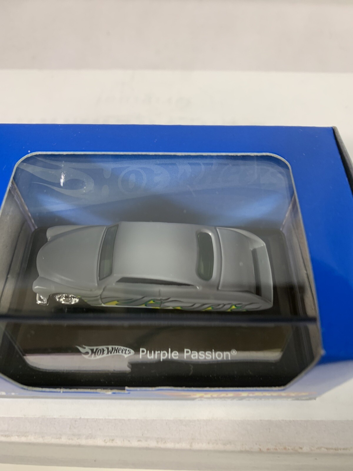 2007 Hot Wheels Purple Passion Grey W Flames 1 87 Ho Scale Great W