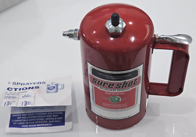 SURE SHOT MILWAUKEE SPRAYER A1000R 32 OZ .LIQUID, 200 PSI MAX, RED ...