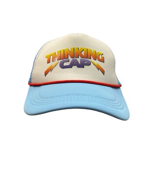 Men’s Stranger Things Thinking Cap Trucker Hat Snapback | eBay
