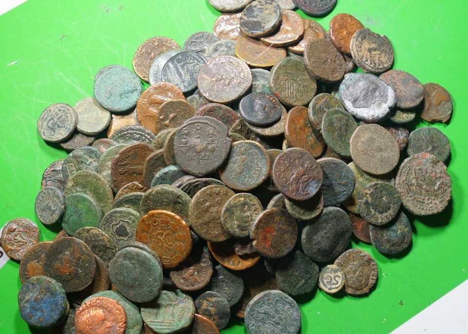 3 Random Very Good Roman Provincial Bronze Coins 15 to 24 MM Pre Tariff ...