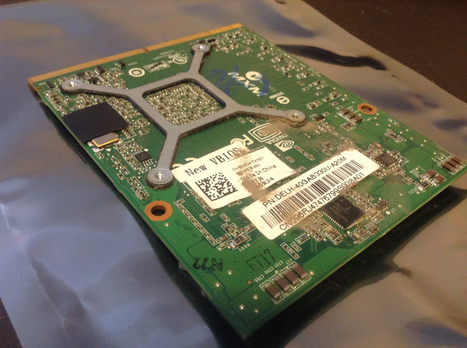 Alienware M17X M15X 1GB NVIDIA 260M VIDEO CARD 96RJ4 DELH-40GAB330U ...