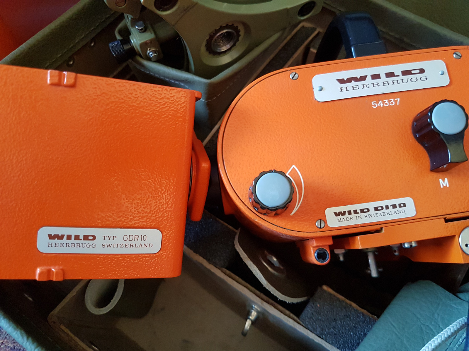 WILD HEERBRUGG DISTOMAT DI10 SERCEL, GDR11, GDR10, WILD DI10, SURVEYING ...