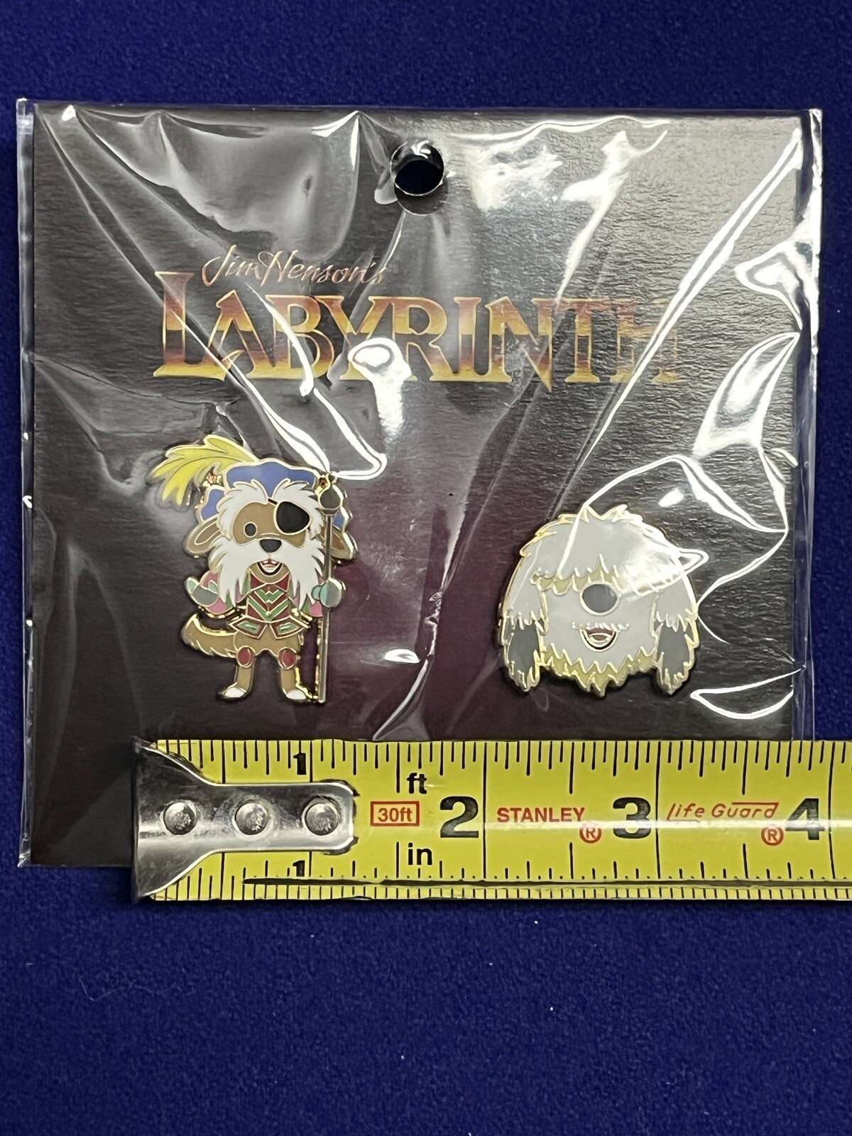 Jim Henson Labyrinth Collectible Lapel Pins Didymus and Ambrosius New ...