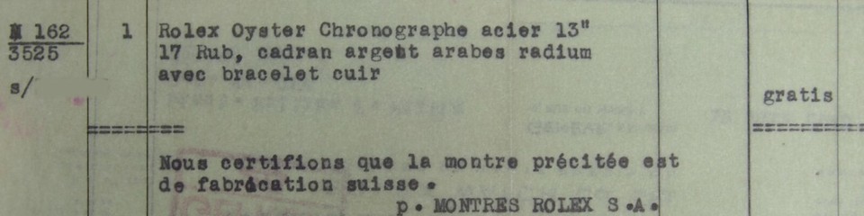 Men's Rolex Prisoner of War #3525 Chronograph 35mm Incredibly Rare All ...