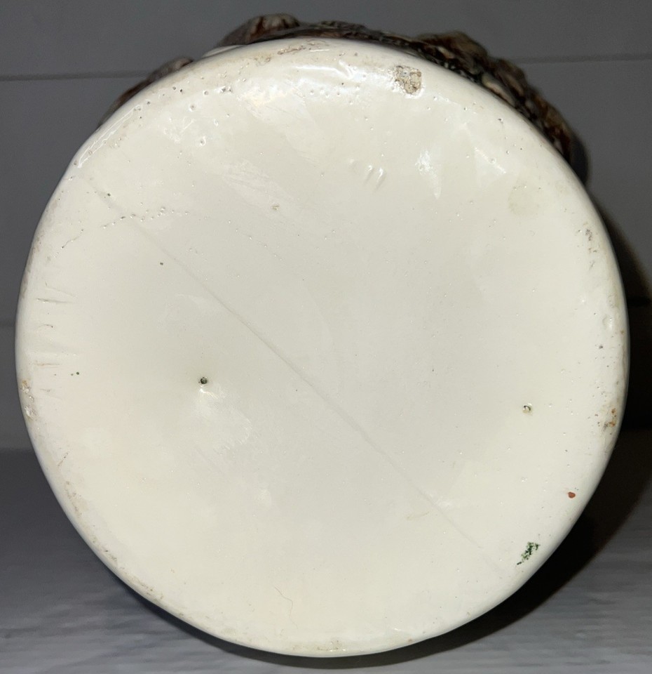 Vintage Roman Bathing Vase - Nude High Relief Greek Style Ceramic 17”x9 ...