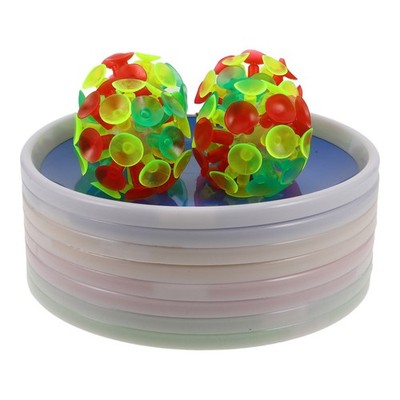 1 Set Beach Toy Outdoor Games Toss And Catch Suction Cup Ball Plastic ...