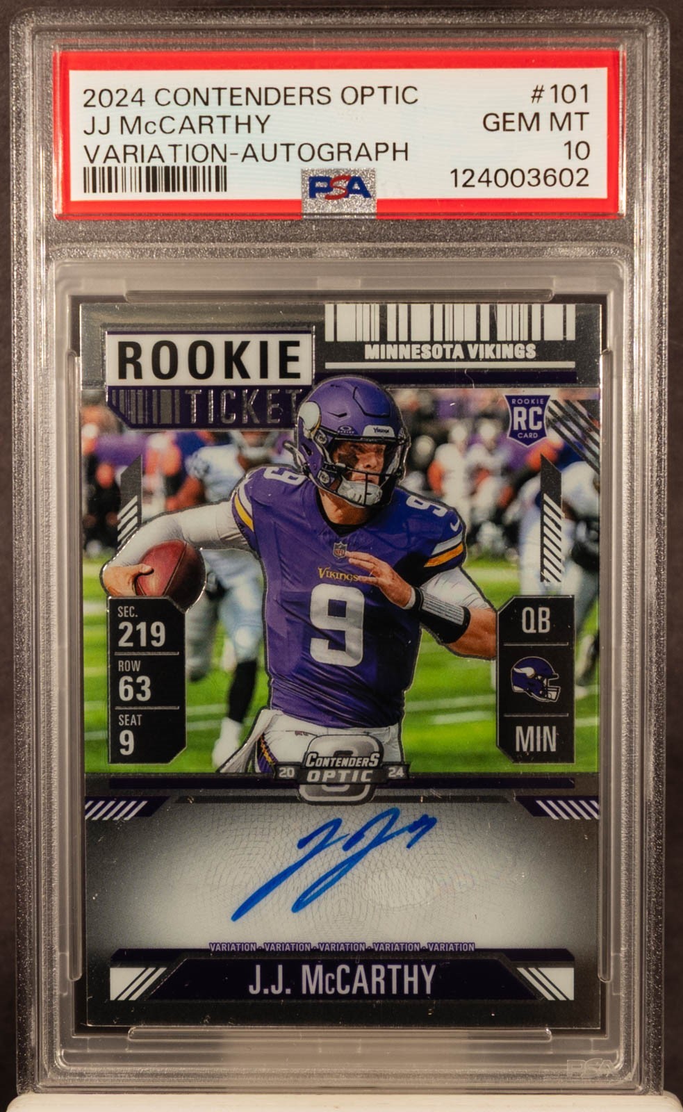 Hottest 2024 NFL Rookie Card Auctions