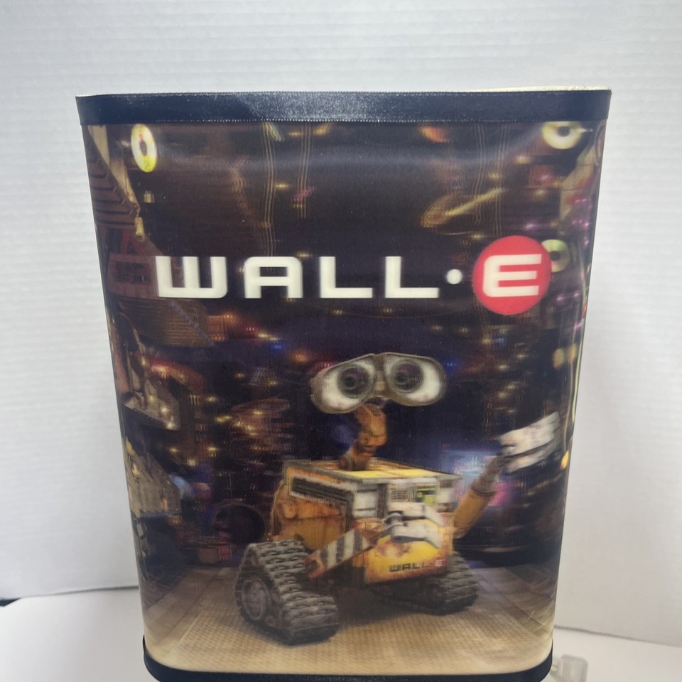 Disney Pixar Wall-E Table 3D Lamp 2008 Light WallE Wall E Tested And ...