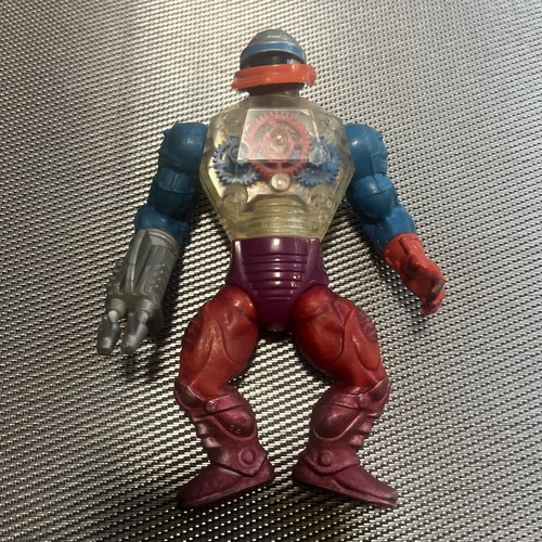 Vintage He-man Masters of the Universe Roboto Robot MOTU Action Figure ...