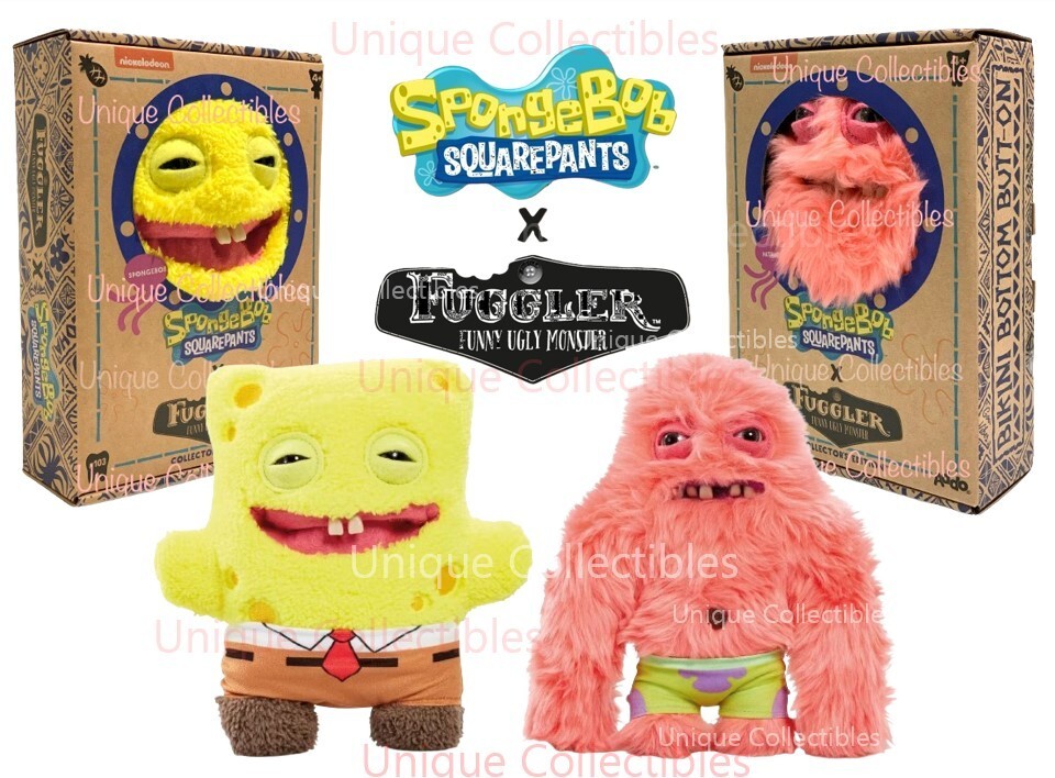 Fuggler Spongebob Squarepants and Patrick Fugglers x Spongebob Bundle ...