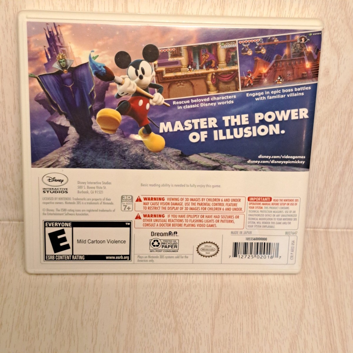 Epic Mickey Power Of Illusion Cast Images Behind The Disney Epic
