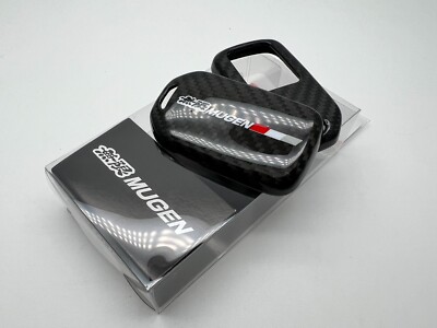 MUGEN CARBON FIBER SMART CAR KEY FOB COVER FOR CIVIC TYPE R CTR FK8 ...