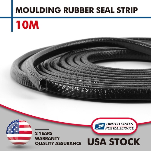 10M Weatherstrip U-shape Car Door window Rubber Weather Seal Strip Dust ...