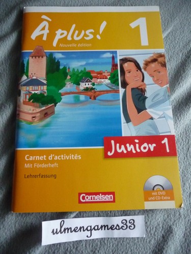 A Plus 1 ★ Lehrerfassung A plus! 1 Nouvelle Carnet d activites Junior ...
