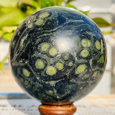 504g Natural Kabamba Jasper Crystal Sphere Kambaba Rock Gemstone ...