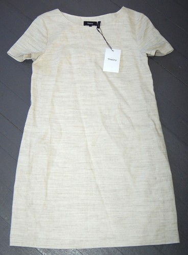 Theory Women's Sharkskin Crunch Panel Shift Dress, J0203608, Calico ...