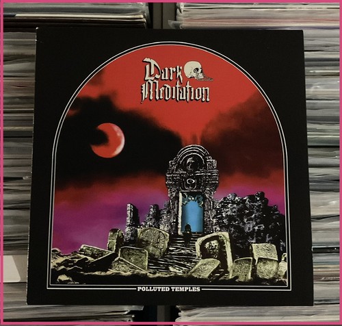 Dark Meditations - Polluted Temples LP On Black & White Vinyl Heavy ...