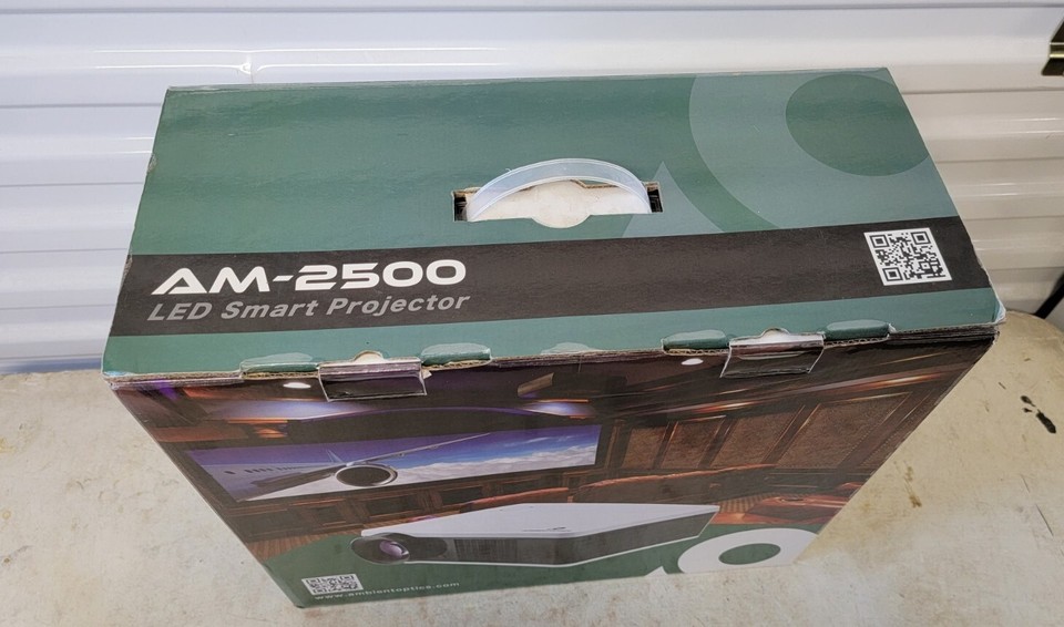 Ambient optics AM 2500 Led Smart Projector | eBay