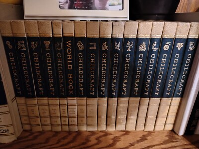 childcraft book set complete 15 volume set with additional world book ...