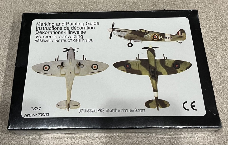 ️ Starfix Model Kit Made In Israel 1:48 Scale Spitfire MK IX FACTORY ...