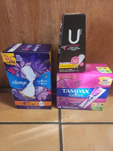 Always Radiant Flex Foam Overnight, Size 4 Light Clean Scent the 3 ...