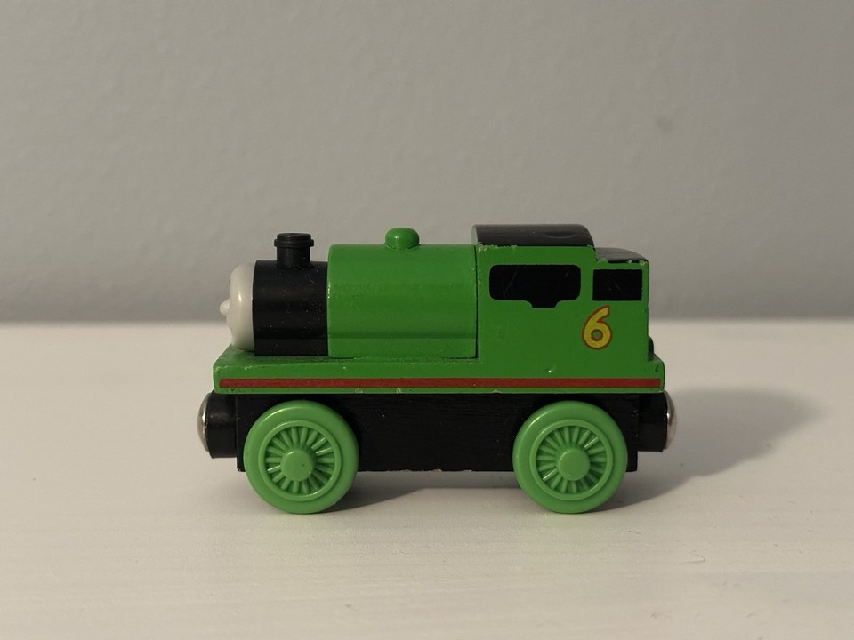 Percy the Saddle Tank Engine - Thomas & Friends 2002 Wooden Railway ...