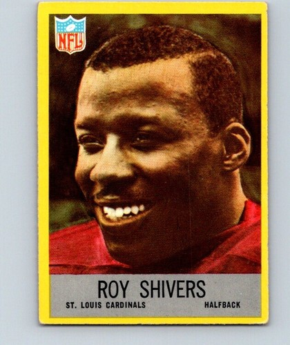 1967 PHILADELPHIA FOOTBALL #164 ROY SHIVERS MID GRADE GN | eBay