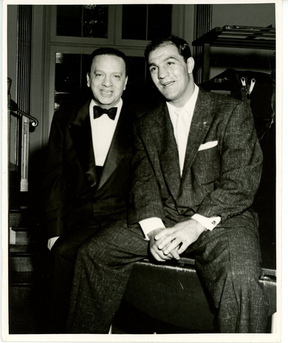 Vintage 8x10 Photo Bandleaders Vincent Lopez & Boxing Champ Rocky ...