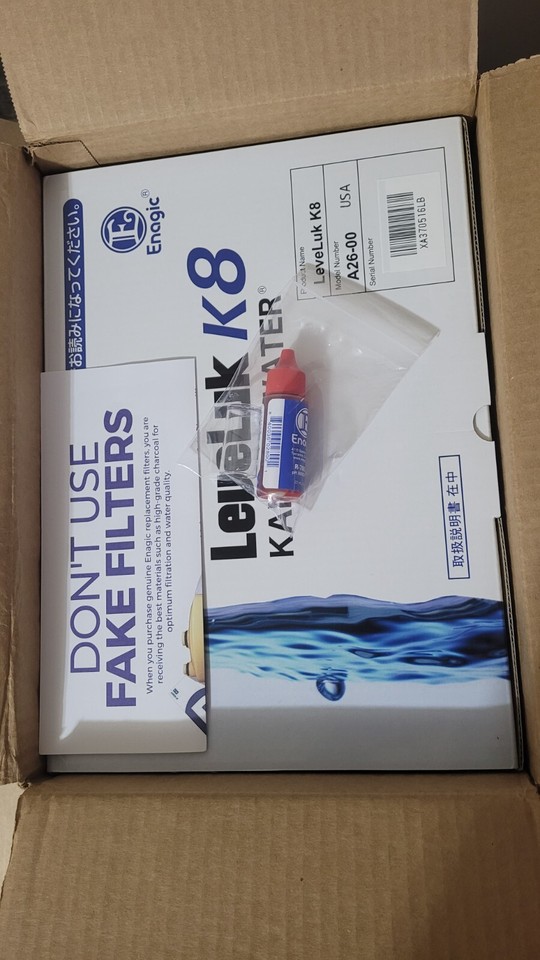 Kangen Enagic Leveluk K8 Water Filter Machine, Alkaline water filter ...